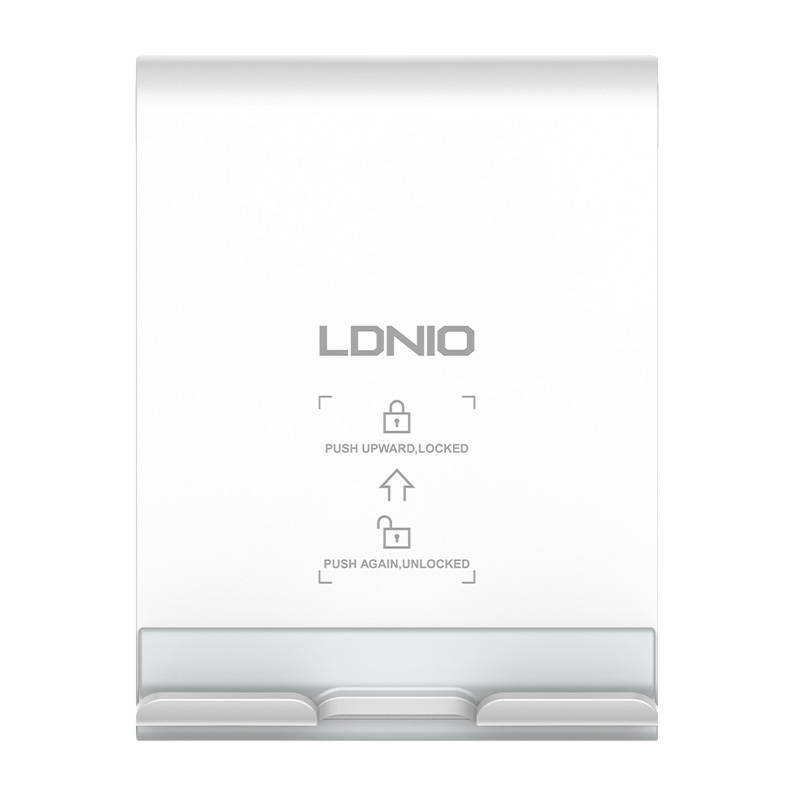 LDNIO MG07 asztali telefontartó állvány fehér - SmartDiszkont